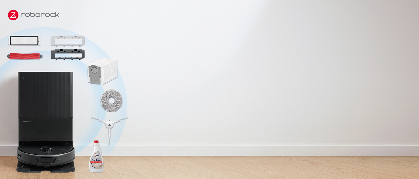 Amazon.com: roborock 6 Packs Disposable Dust Bags for QRevo series S8MaxVUltra, S8MaxUltra ...