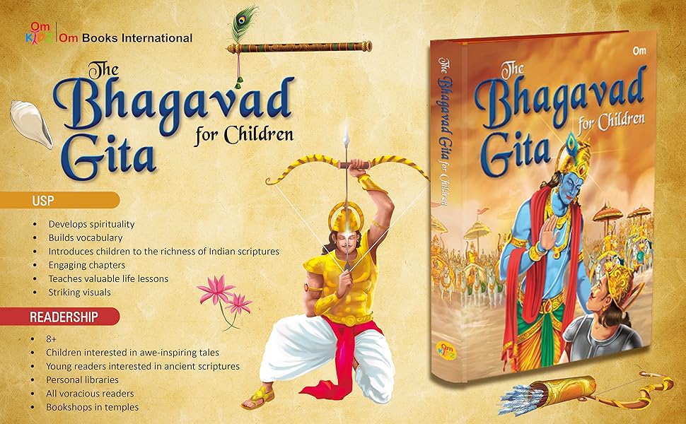 Bhagavad Gita for Children: Indian Religion Illustrated Storybook for Kids | Children's Timeless ...
