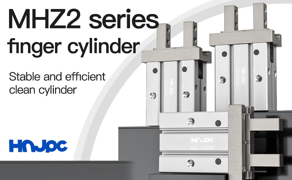 Amazon.com: HNJPC Pneumatic Parallel Gripper Claw, 5/8 inch (16mm) Bore with Magnetic, Mini ...