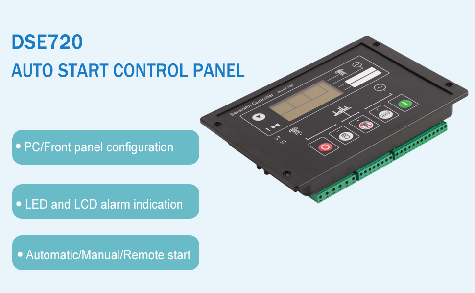 Amazon.com: Generator Control Panel, Generator Controller Auto Start ...