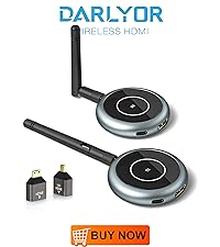 Amazon.com: Wireless HDMI Transmitter and Receiver, Plug and Play Multiple Tvs, 50M/165FT 5G/2 ...