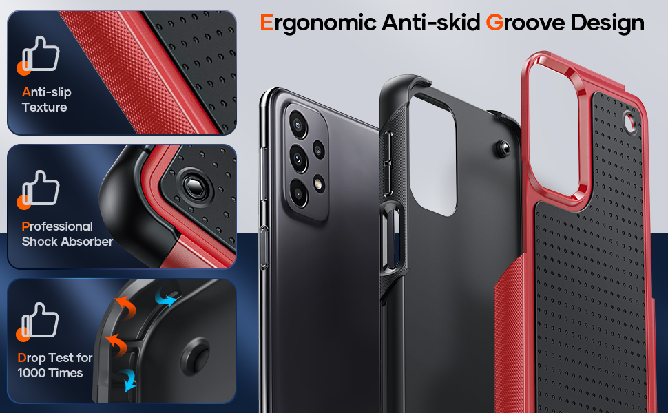 Amazon.com: LeYi for Samsung Galaxy A32 5G Case, Galaxy A13/ A32/ A23 5G 4G Case with 2 Pack ...