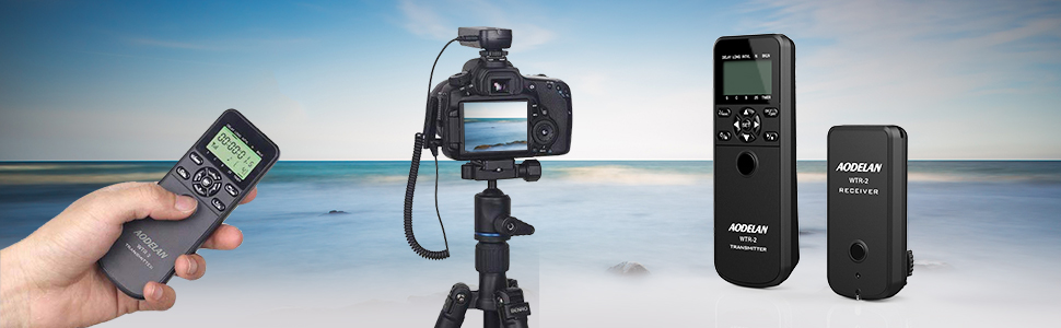 Amazon.com: AODELAN Camera Remote Controller for Canon EOS R, RP, RA, R6, R5, 80D, 77D, 70D ...