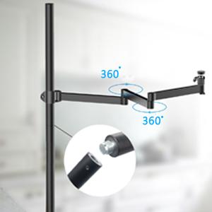 Amazon.com : Heavy Desktop Overhead Camera Mount Rig Stand, Top Down DSLR Photography Holder ...