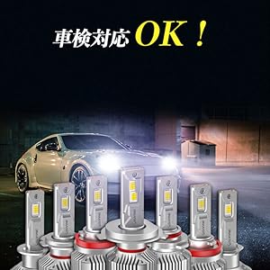 Amazon | 【令和5年miniサイズ超高輝度】SUVVNE(スヴニ) HB3(9005) HB4(9006) LED 爆光 ヘッドライト140W 70W 27000LM 明るさUP ...