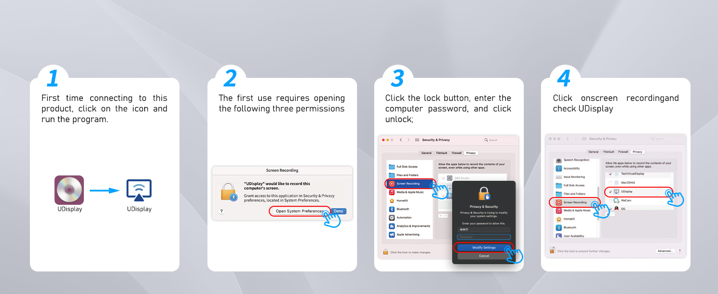 Amazon.com: Lemorele MacBook Docking Station Dual Monitor Multi-Stream Transport, 6 in 1 USB C ...