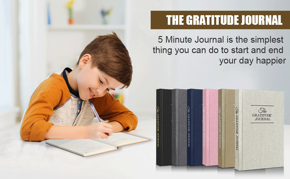 The Gratitude Journal: 5 Minute Journal - Daily Affirmations with ...