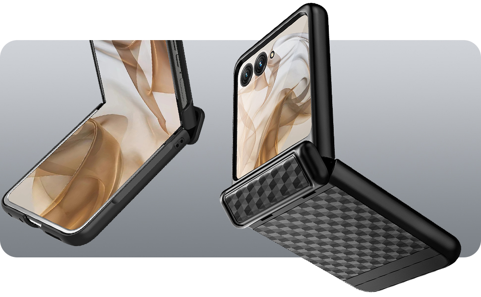 Amazon.com: Miimall Ultra-Thin for Motorola Razr 2024 Case, [Built-in Screen Protector] & [Hinge ...