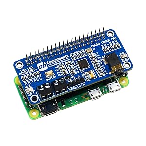 sb components WM8960 Audio Hi-Fi Sound Card Audio Codec HAT for Raspberry Pi, I2S Interface ...