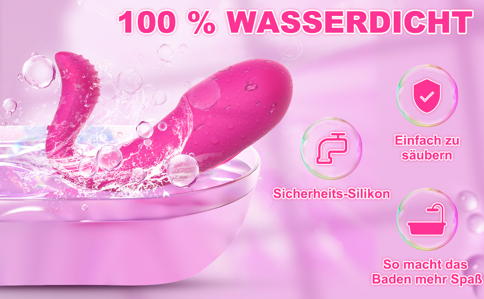Vibratoren Sexspielzeug Vibrator mit APP und Bluetooth Vibration für Frauen Klitoris und G-Punkt ...