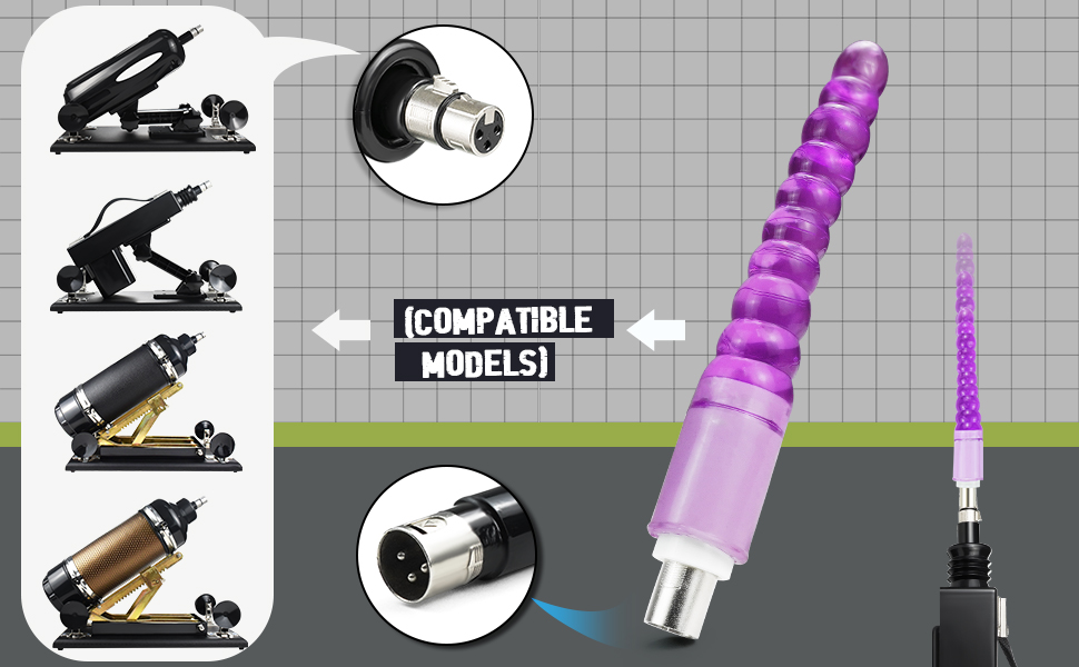 Amazon.com: ANNGEOK Sex Machine Thrusting Machine Sex Dildo for Women and Men Sex Machines 3XLR ...