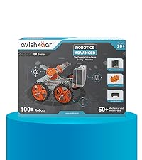 Buy Avishkaar Robotics Pro Kit, 200-in-1 DIY STEM Metal Robotics Kit ...