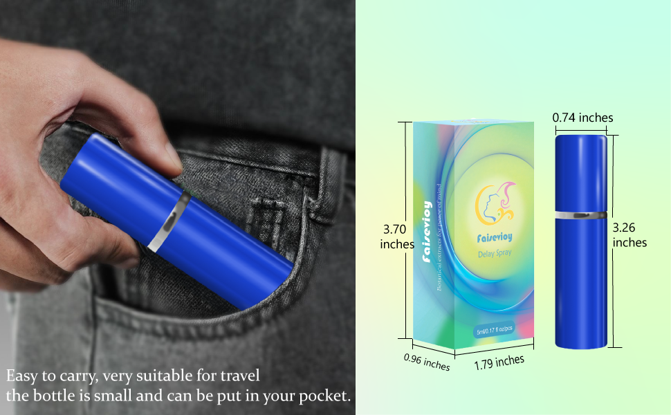 Amazon.com: Faisevioy Male Desensitizing Delay Spray, prolongs your sexual performance and helps ...