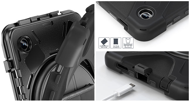 Amazon.com: ZenRich Rugged Case for Samsung Galaxy Tab A9+/ A9 Plus Tablet 11”(SM-X210/SM-215/SM ...