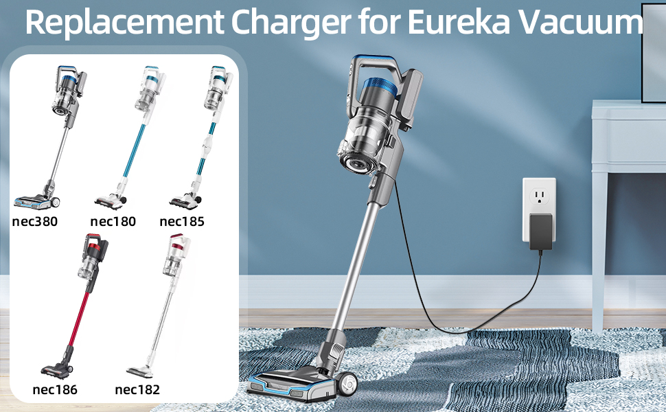 Amazon.com: Charger for Eureka RapidClean Pro, Power Cord for Eureka ...