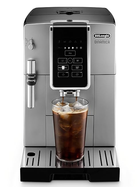De'Longhi Dinamica Plus Connected Espresso & Coffee Machine with Automatic Milk Frother, 18 ...