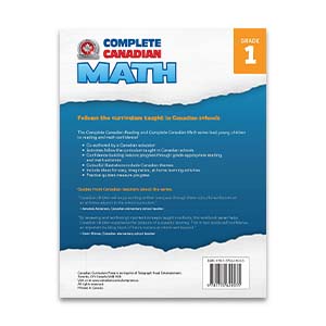 Complete Canadian Math Grade 1: Canadian Curriculum Press ...