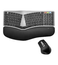 Amazon.com: X9 Performance Ergonomic Wireless Keyboard with Trackball ...