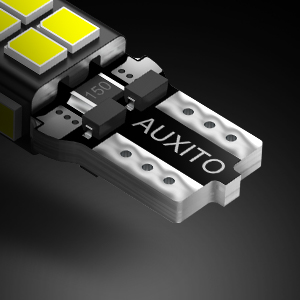 AUXITO 194 LED Light Bulb 6000K White 168 2825 W5W T10 Wedge 14-SMD LED Replacement Bulbs for ...