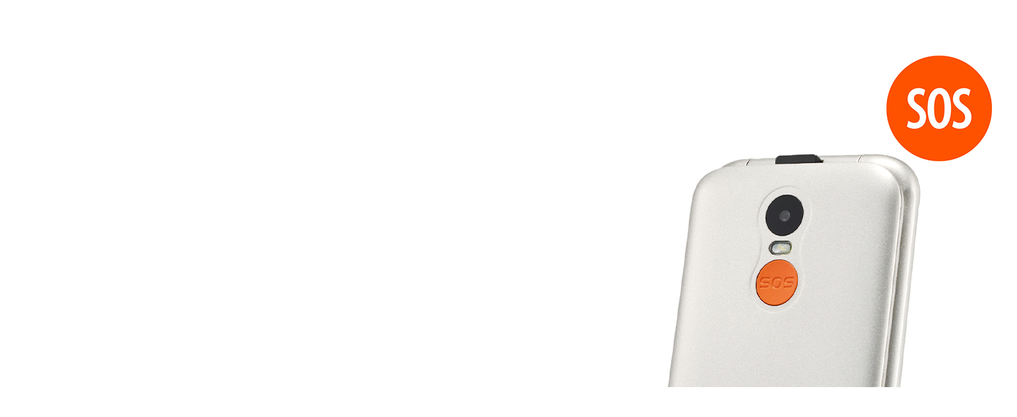 Gigaset GL590 GSM - Senioren Mobiltelefon mit SOS-Funktion - einfache Bedienung mit 2,8 ...