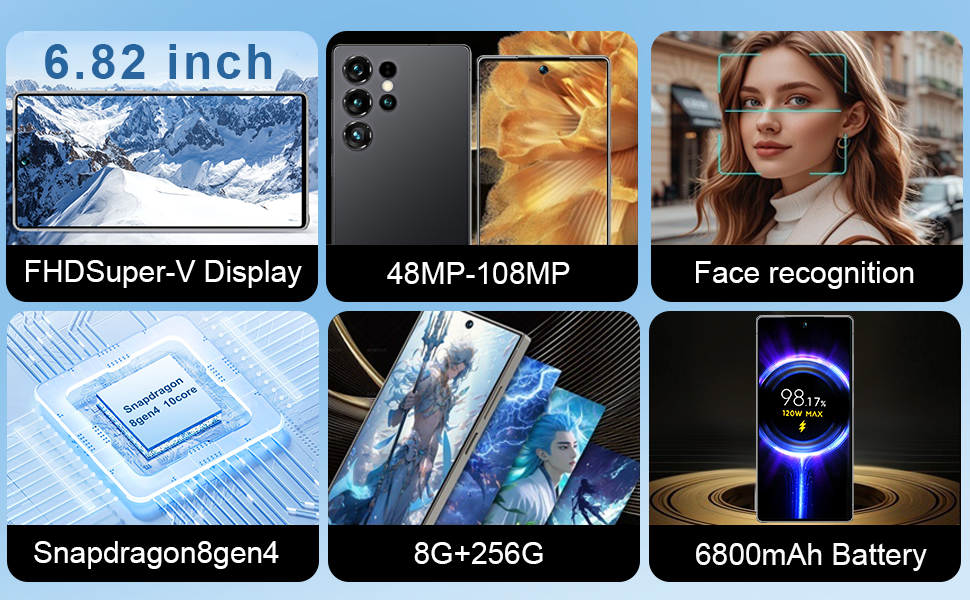 Amazon.com: ONOLA for G25 Ultra Unlocked Android Phone,US Version, 8+256GB Smartphone with S Pen ...