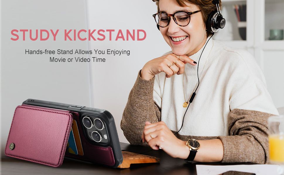 Amazon.com: Vinich for iPhone 15 Pro Max Wallet Case with Card Holder, Case for iPhone 15 Pro ...