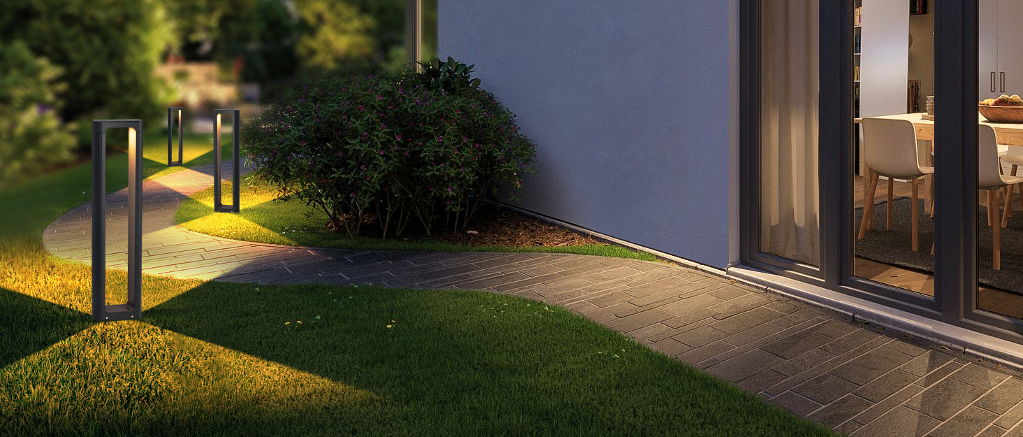 PAKEDANDUN Landscape Path Light, 32Inch Modern Outdoor Pathway Light 3000K Outdoor Walkway ...