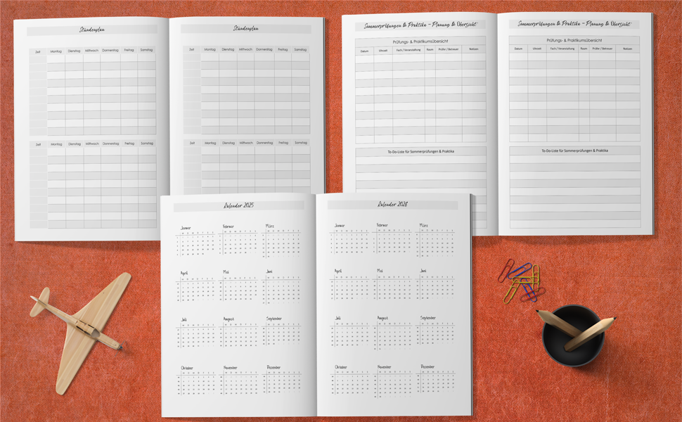 Lehrerkalender 2025/2026 A4: Unterrichtsplaner | 175 Seiten inklusive vieler Extras | Zwei ...