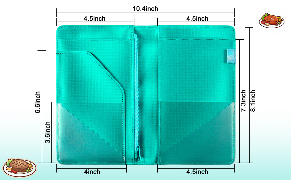 Amazon.com: EcoVision Server Books for Waitress,Leather Waiter Book ...