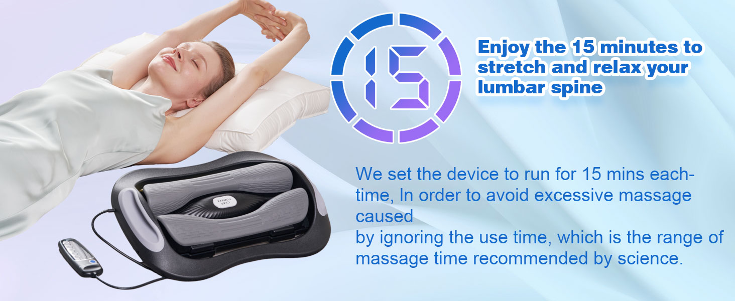 Amazon.com: ALPHAY Electric Lumbar Traction Device,Lower Back Traction Device with Dynamic ...