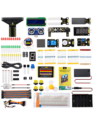 Amazon.com: KEYESTUDIO Basic Starter Kit for Microbit V2.2 V1.5 (Not Included), with 35 Projects ...