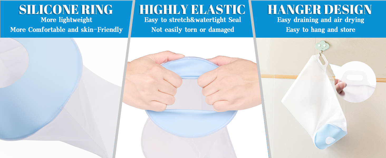 Amazon.com: VALLEYWIND Waterproof Kids Leg Cast Cover for Showering Cast Covers for Shower Leg ...