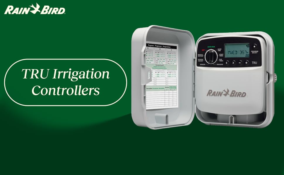 Amazon.com : Rain Bird TRU8O Program-Based Indoor/Outdoor Irrigation ...