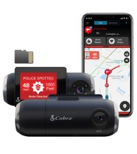 Amazon.com: Cobra Discreet Dash Cam (SC120) - QHD 1440P Video Resolution, Built-in WiFi, Night ...