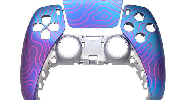 Amazon.com: Housing Shell DIY Replacement Shell Custom Faceplate for PS5 Controller with Screws ...