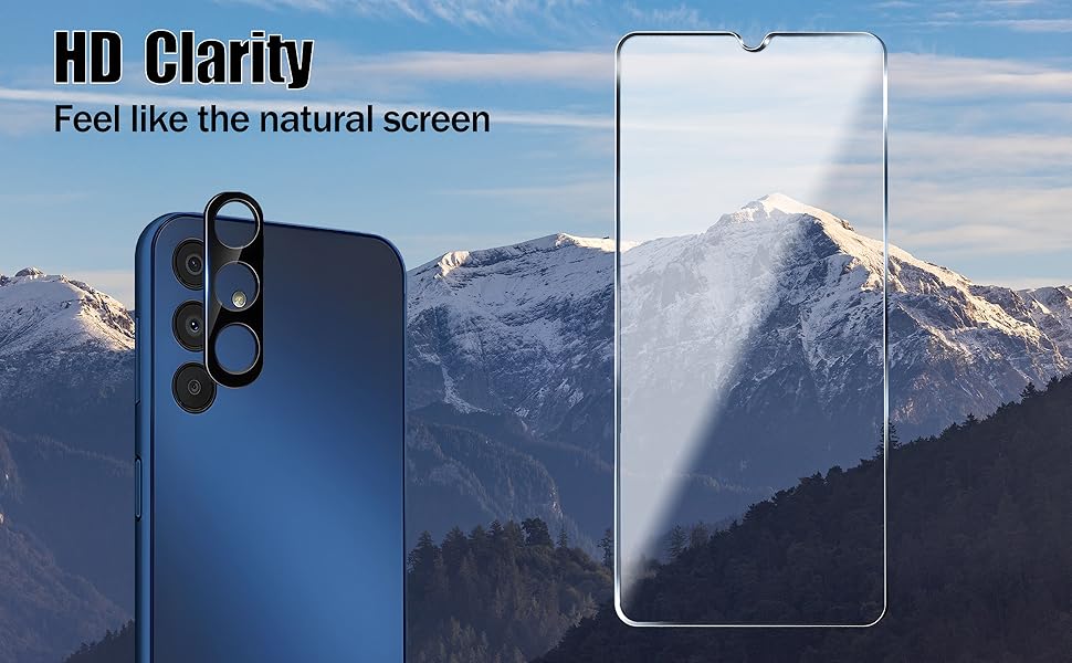 Amazon.com: TQLGY 3 Pack Screen Protector for Samsung Galaxy A15 5G with 3 Pack Camera Lens ...