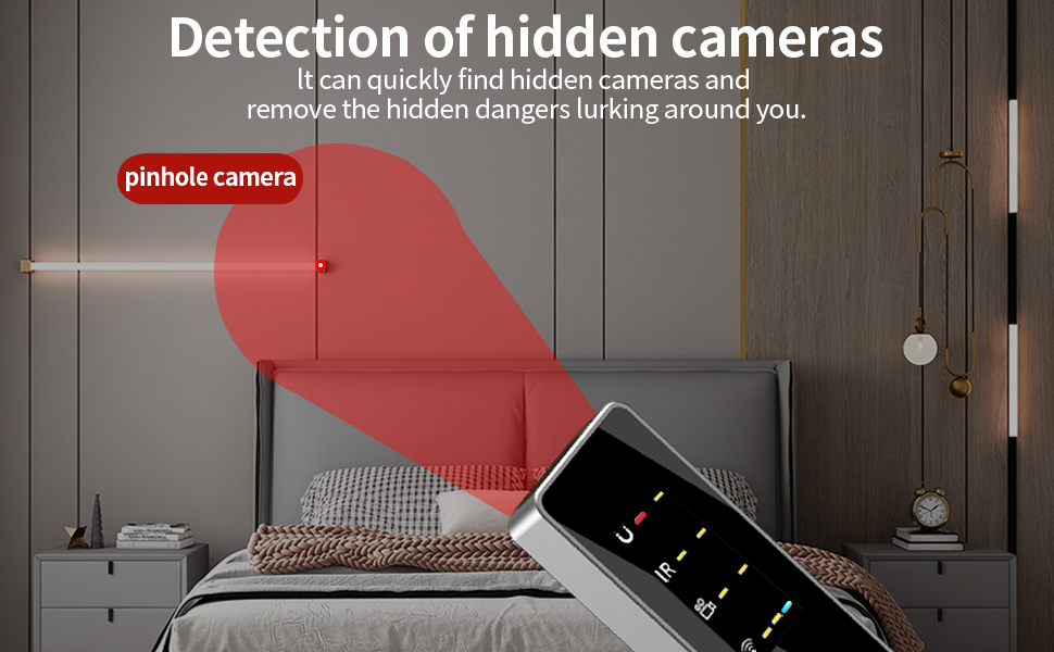 Dbjibf Hidden Camera Detectors Camera Detector Bug Detector Gps Tracker Detector Portable Bug
