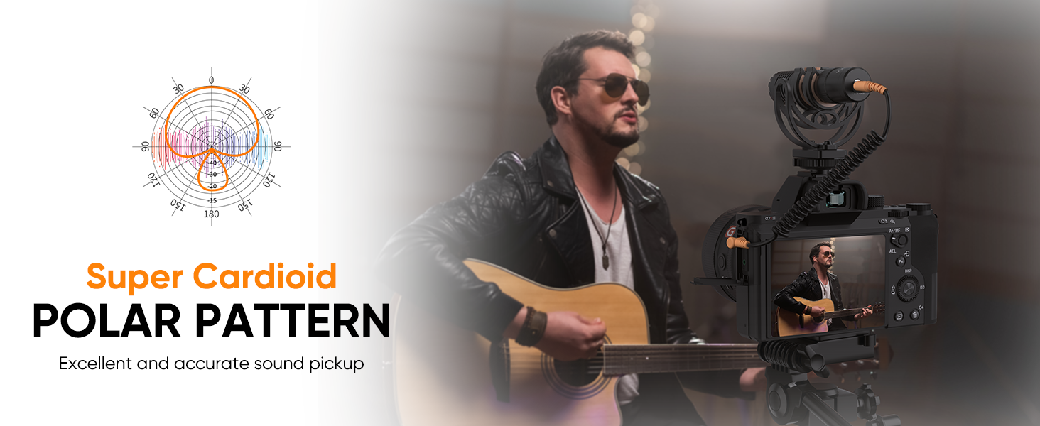 Amazon.com: COMICA VM10 PRO Universal Shotgun Microphone for iPhone ...