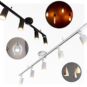 Amazon.co.jp: Hanx-Home 1.5m シーリング式ライティングダクトレール HH-DR12B ブラック : ホーム＆キッチン