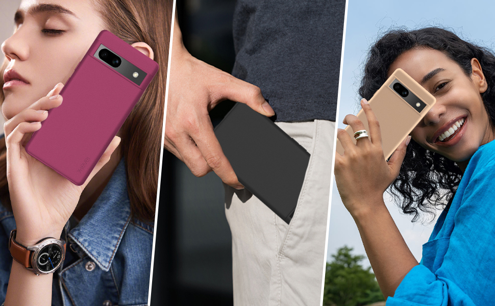 Amazon.com: X-level for Google Pixel 7A Case Ultra-Thin Slim Fit [Guardian Series] Phone Cases ...