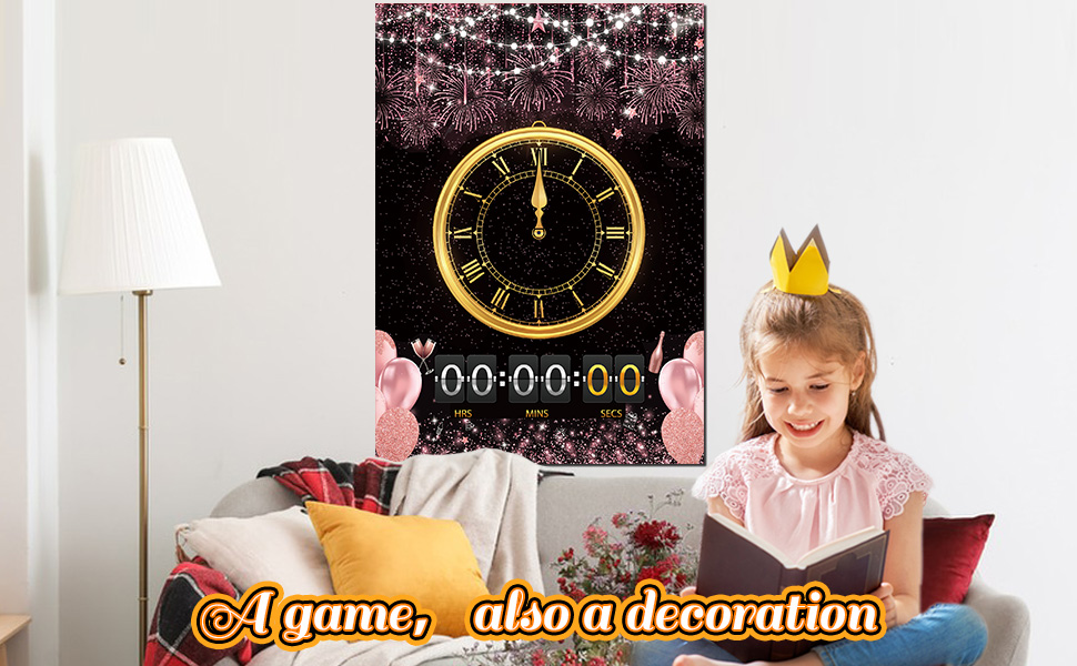 Amazon.com: New Years Eve Game, New Years Games, Pin Games with ...