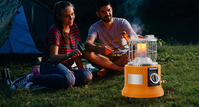Amazon.com: SEEYANG Patio Tent Propane Heater, Portable Propane Tank Top Heater, Camping Gas ...