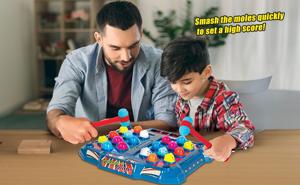 Merchant Ambassador Retro Arcade: Electronic Smash-A-Mole - Tabletop ...