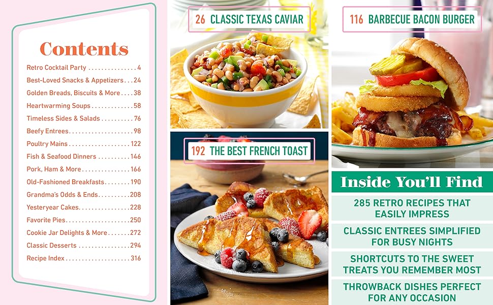 Taste of Home Vintage Recipes Made Easy: 285 Retro Dishes and Baked Goods for Today's Cooks ...
