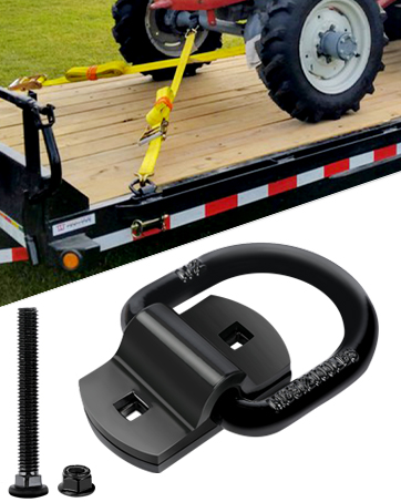 Amazon.com: Eapele 1/2" D Rings Tie Down Anchors,Heavy Duty Steel Breaking Strength 12000 lbs ...