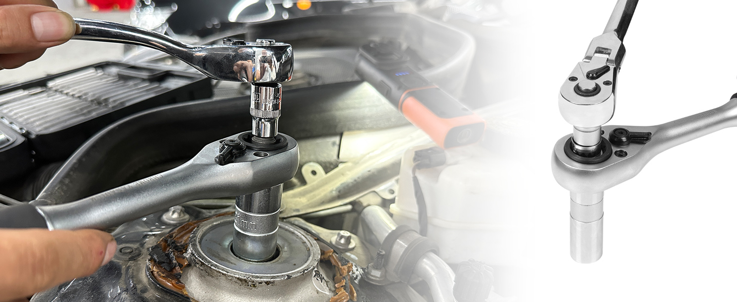 Amazon.com: BILITOOLS 50PCS Shock Absorber Strut Nut Socket Set Master Suspension Strut Top ...