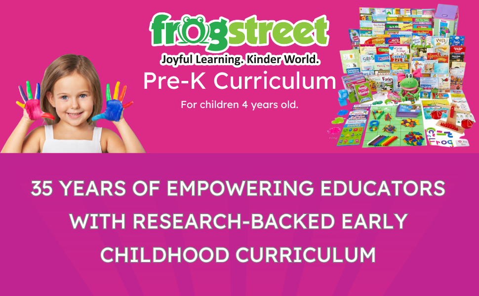 Amazon.com: Frog Street Pre-K Curriculum Kit – English | Includes ...