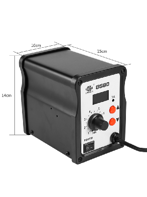 858D 700W Hei?luft L?tstation, Digitale LED-L?tstation zum L?ten, L?tstation, Hei?luftpistole ...