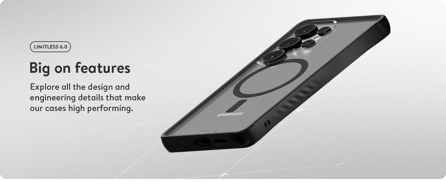 Amazon.com: Mous for Samsung Galaxy S25 Ultra Case MagSafe Compatible Clear - Clarity 3.0 ...