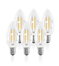 Amazon | LUTW LED電球 E17口金 ミニクリプトン電球 40W形相当 電球色 エジソン電球 LED クリプトン電球 4.5W クリアタイプ 2700K フィラメント電球 G35 ...
